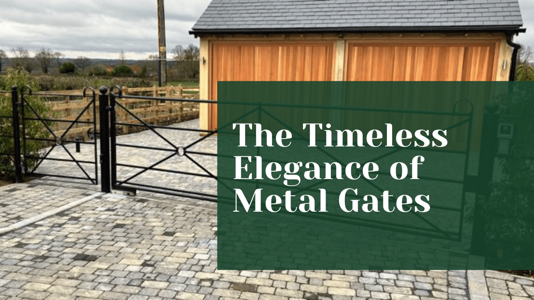 The Timeless Elegance of Metal Gates | Steel Lawn Edging